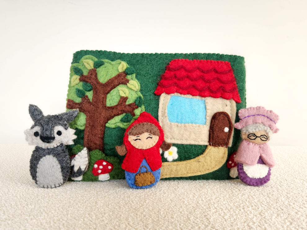 Little Red Riding Hood - Finger Puppet Set – Chasing Whimsies